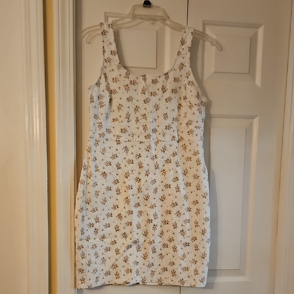 No Boundaries | Dresses | No Boundaries Cream Sleeveless Square Neck ...